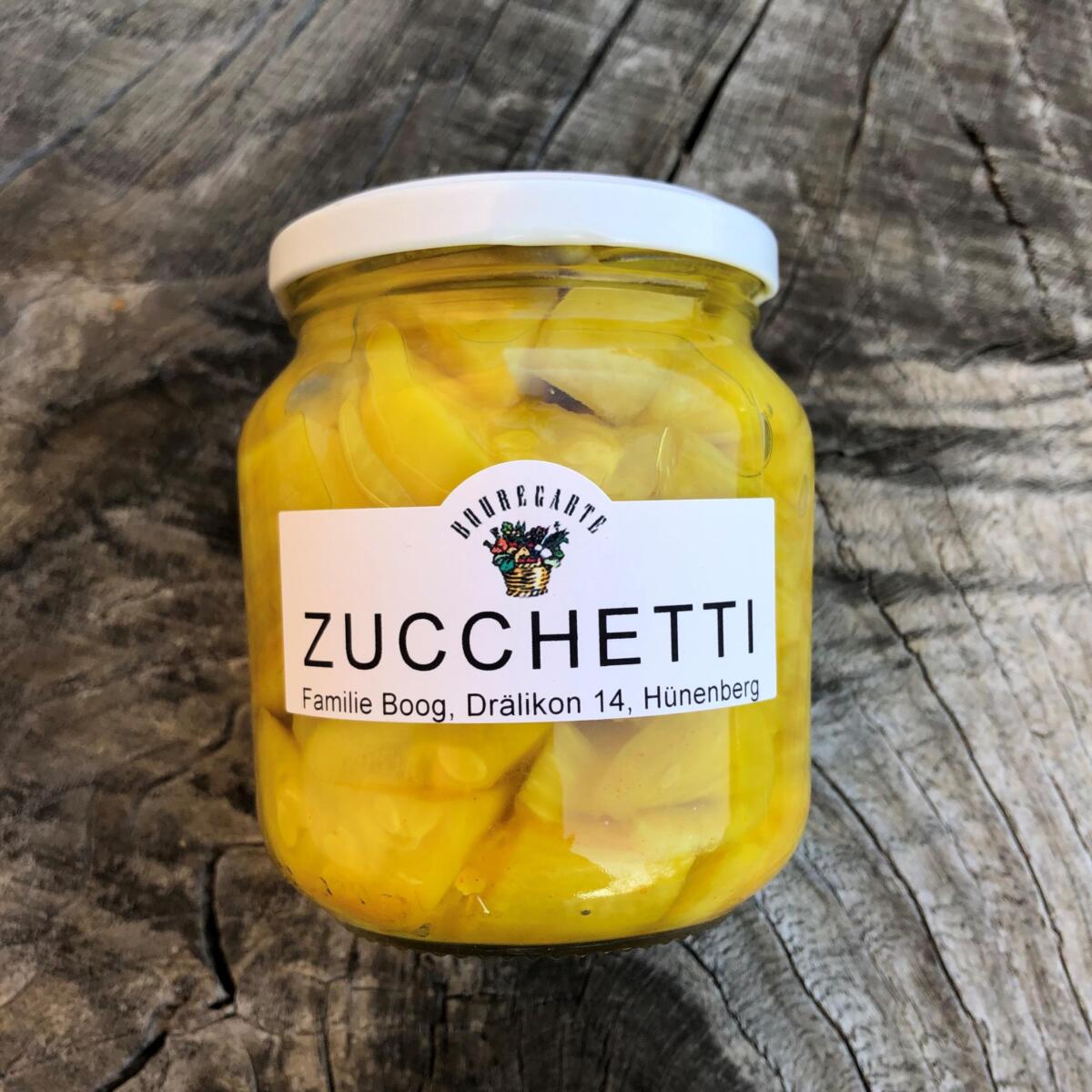 Zucchetti süss-sauer - Buuregarte Boog